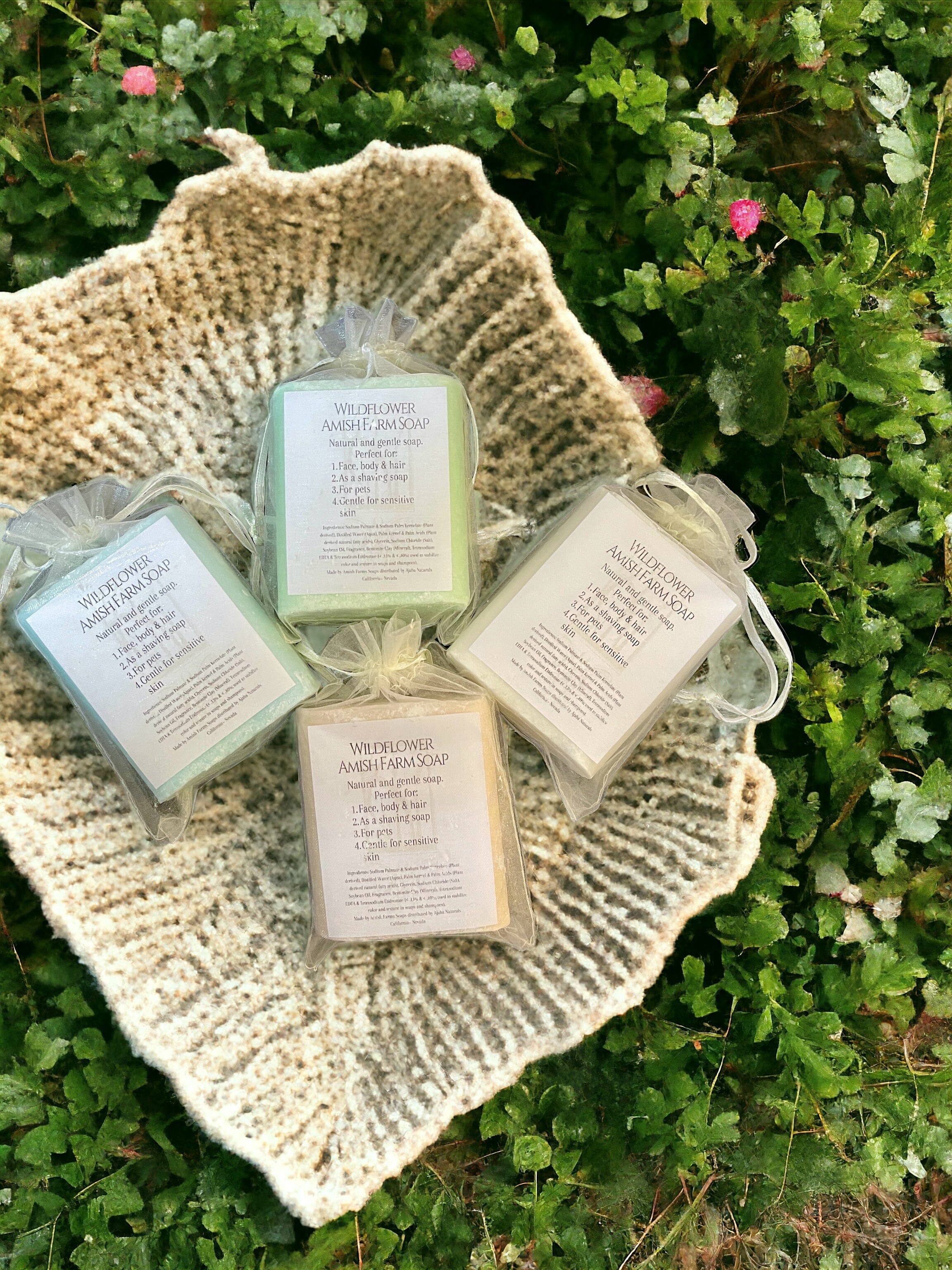 Wildflower Amish Farm Soap – AJABA NATURALS®